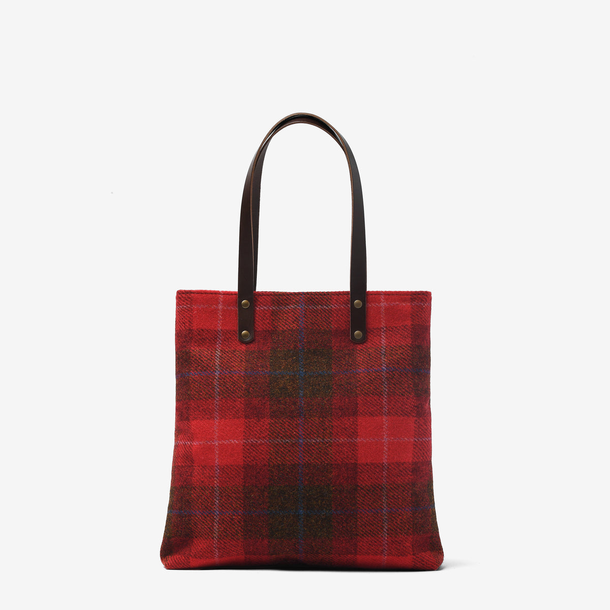 Harris Tweed Handbag – Red | My Style Bags