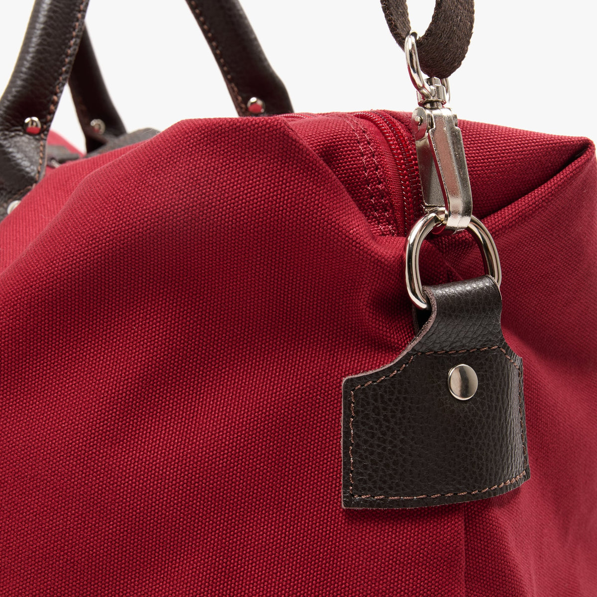 Harvard Duffel Bag - Large in Burgundy | My Style Bags